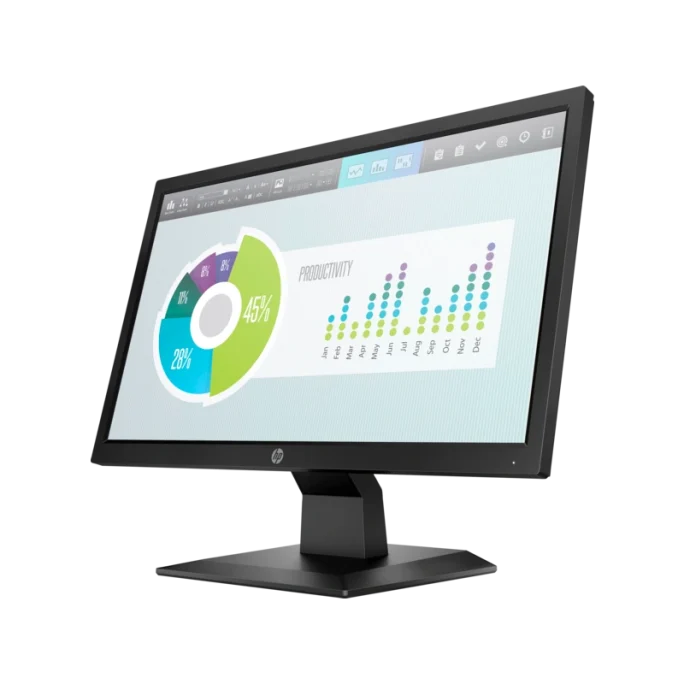 Monitor LED HP P204V 19.5" HD 60Hz | Infra Corporation, Lda